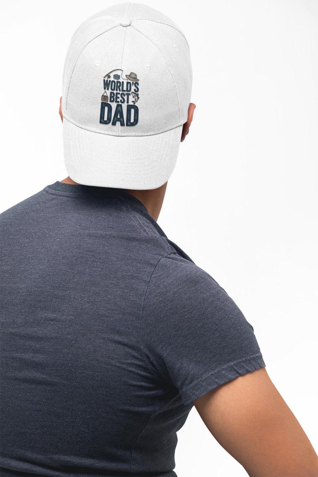 Classic Dad Cap - World's Best Dad Hat, Gift for Fathers Day, Casual ...