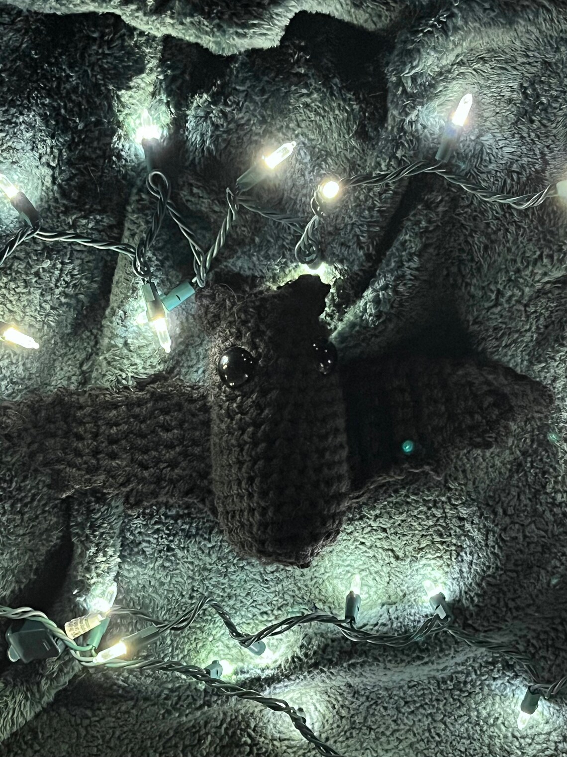 Handmade Crochet Bat Adorable Amigurumi Decoration for Halloween or ...