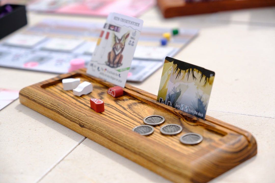 Board Game Tray Bocote - Etsy