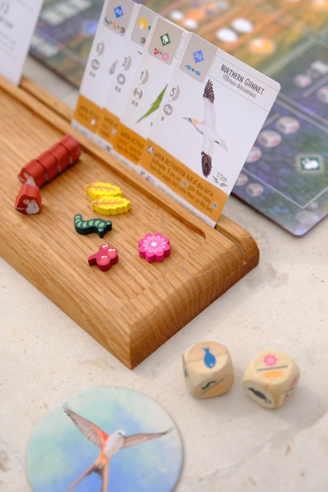 Board Game Tray Rift White Oak - Etsy