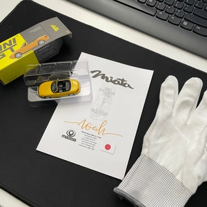 Customizable - 1/64 Mini GT Mazda Miata (various Colors), Framed Wall ...