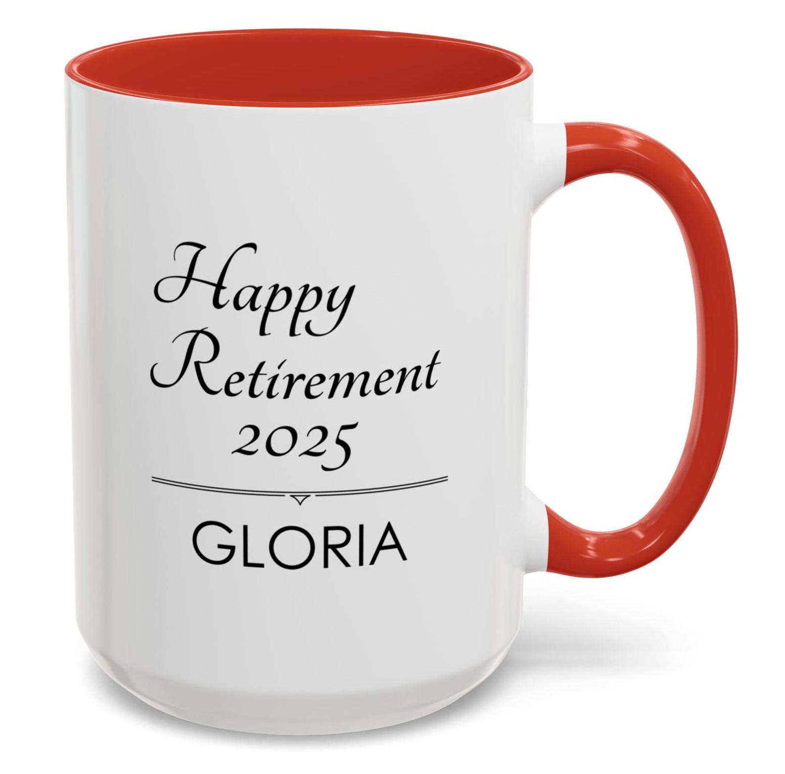 Personalized Retirement Coffee Mug 15 Oz, Funny Retirement Gift, Custom ...