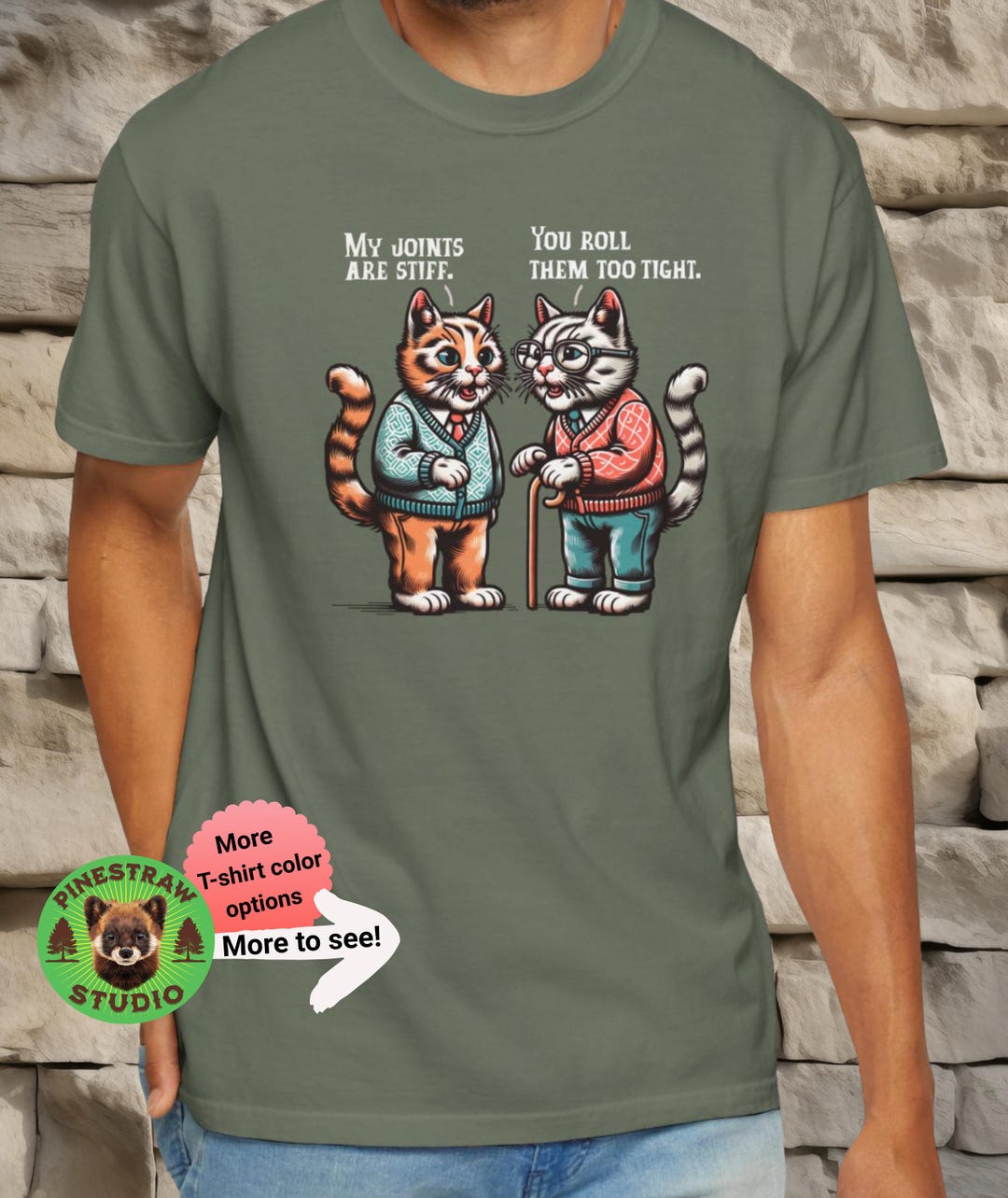 Funny Stiff Joints T-shirt, Aging Humor Shirt, Baby Boomers Gen X ...