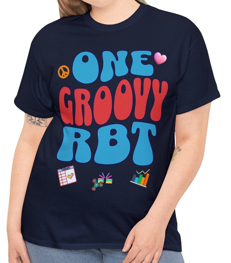 One Groovy RBT Tshirt, ABA Shirt, Behavior Technician Gift, Funny ...
