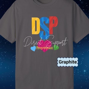 Heartfelt DSP T-shirt, Direct Support Professional Tshirt, Caregiver ...