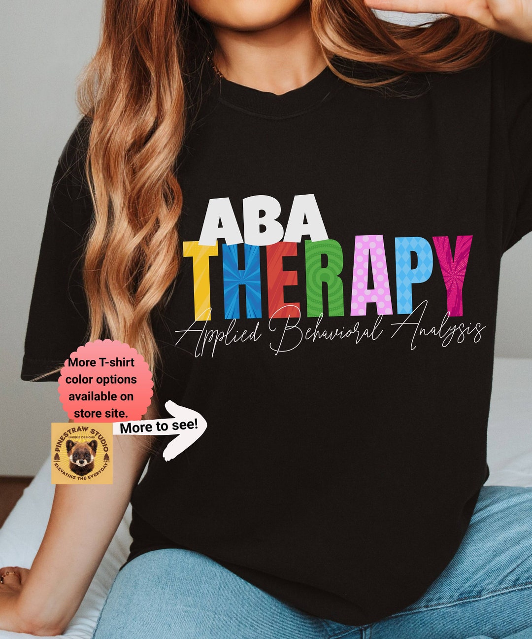 ABA Therapy T-shirt, Behavior Analyst Shirt, ABA RBT Therapist, Bcaba ...
