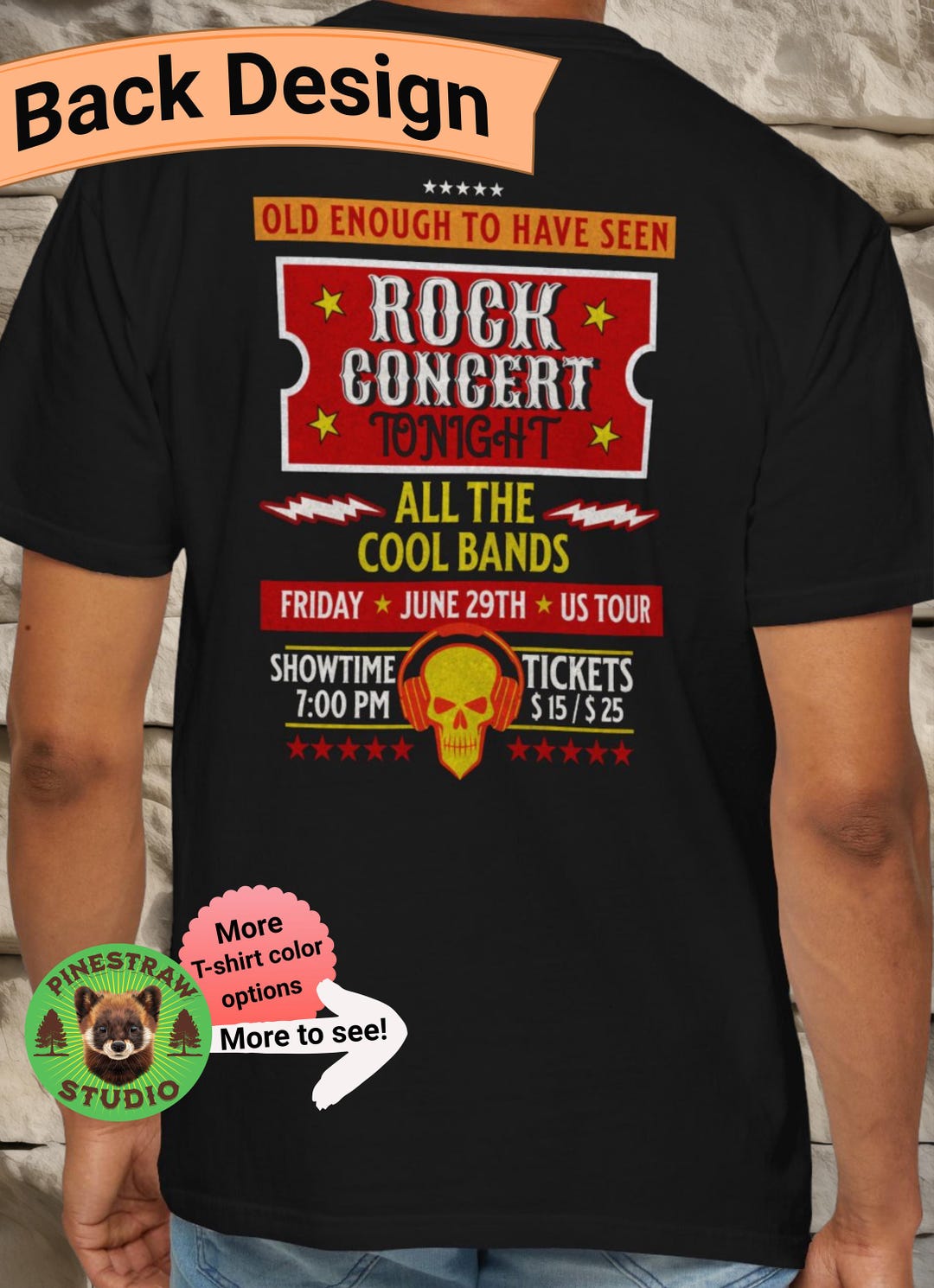 Classic Rock T-shirt, Concert Ticket Shirt, Aging Humor, Boomers Gen X ...