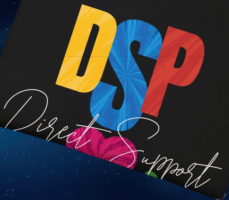 Heartfelt DSP T-shirt, Direct Support Professional Tshirt, Caregiver ...