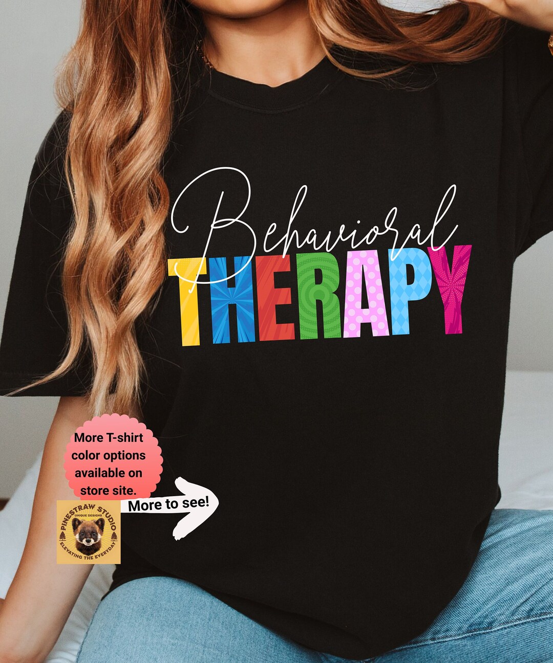 Behavioral Therapy T-shirt, Behavior Therapist Analyst Technician Tees ...