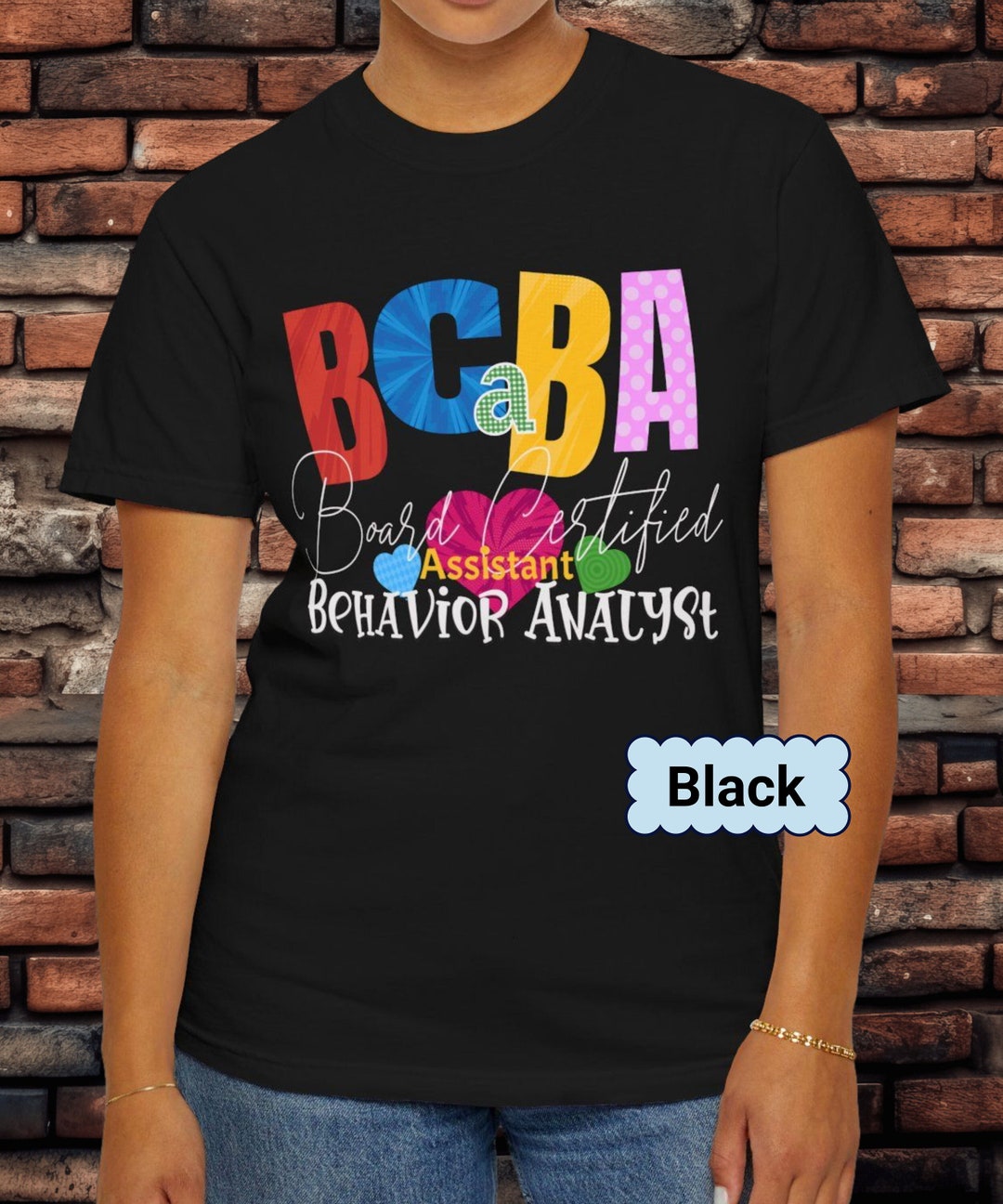 Heartfelt Bcaba T-shirt, Behavior Analyst Shirt, ABA Therapist Gift ...