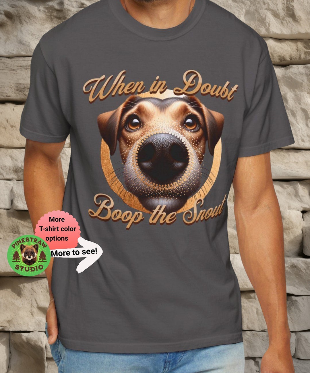 Boop the Snout T-shirt, Funny Dog Shirt, Cute Doggo Tee, Dog Lover Gift ...