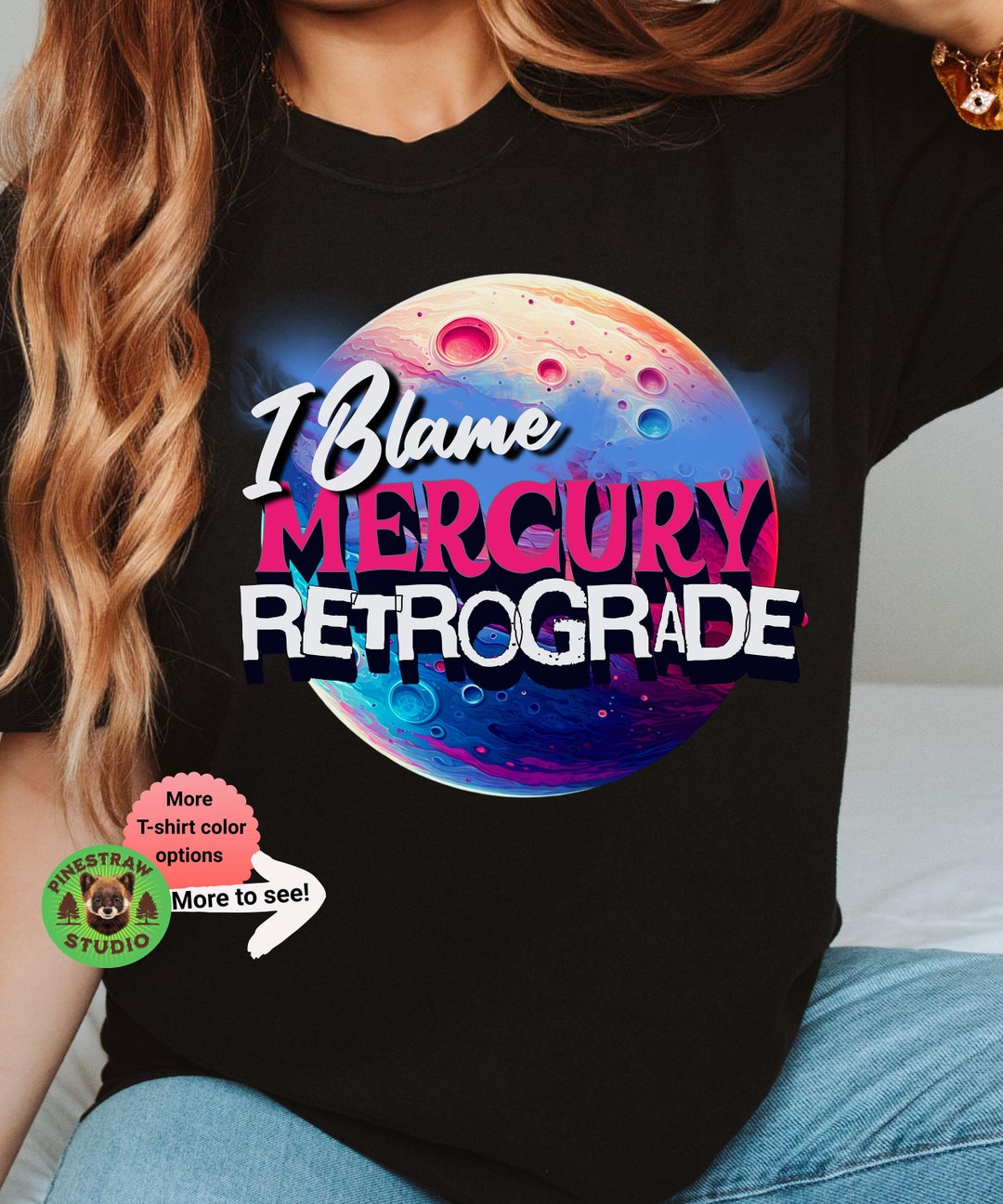 Funny Mercury Retrograde T-shirt, Comfort Colors Unisex Tee, Astrology ...