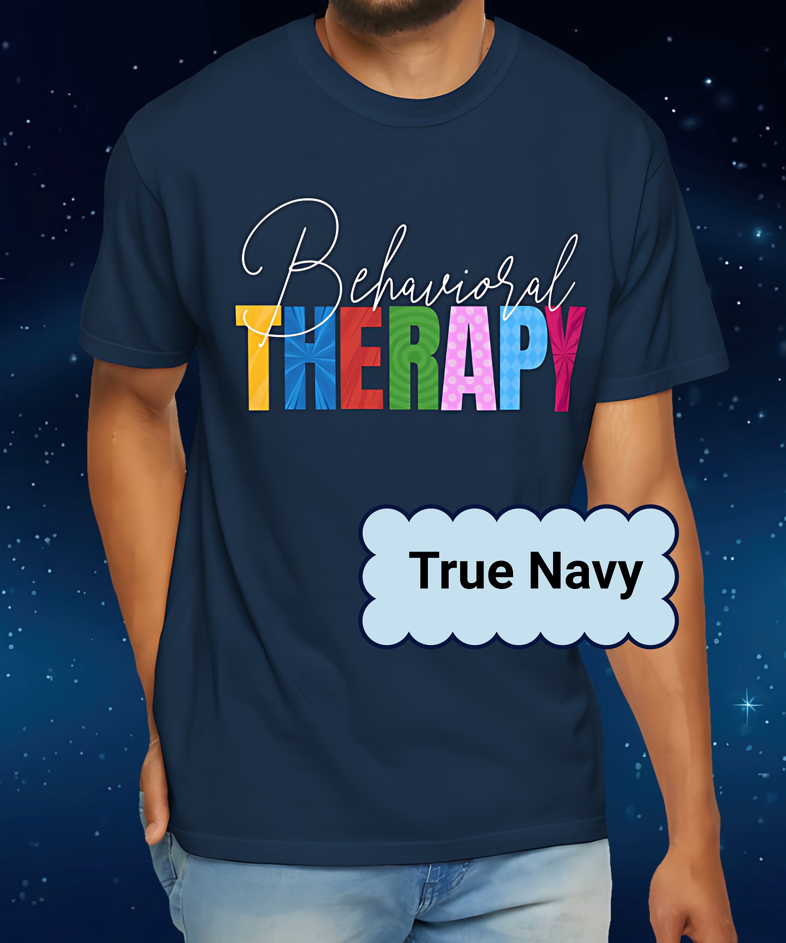Behavioral Therapy T-shirt, Behavior Therapist Analyst Technician Tees ...