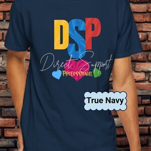 Heartfelt DSP T-shirt, Direct Support Professional Tshirt, Caregiver ...