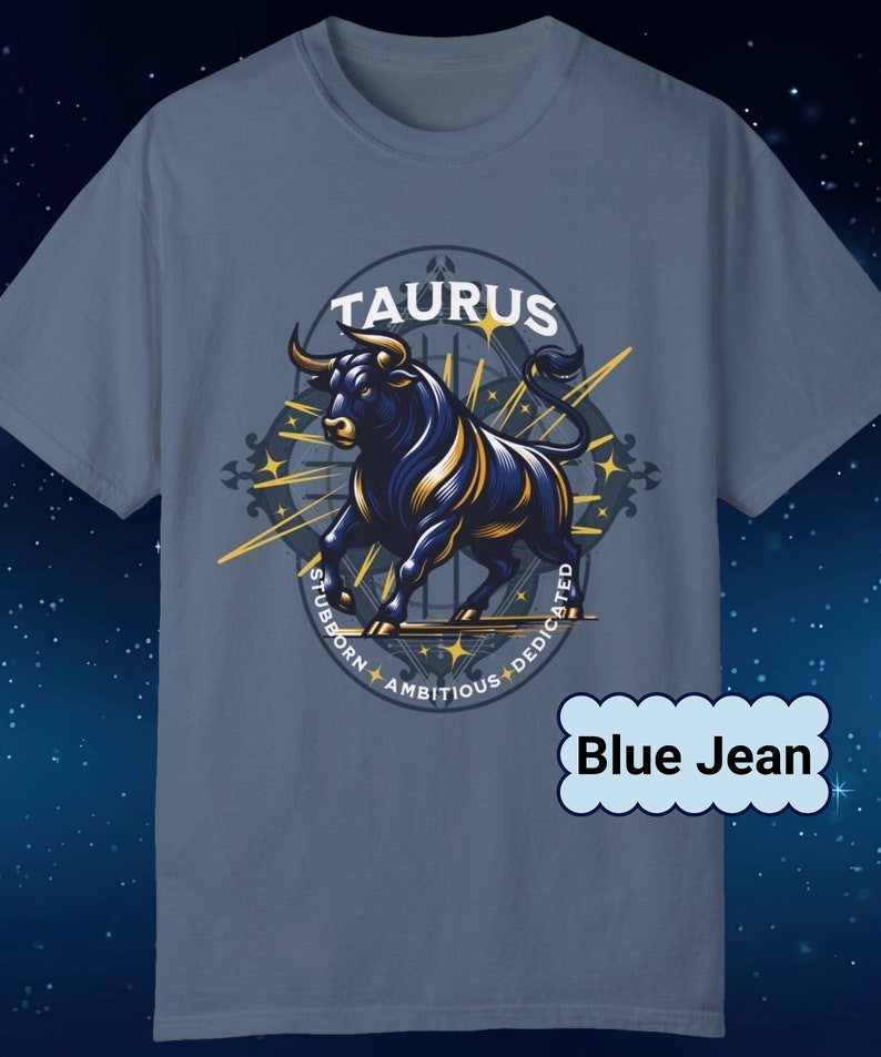 Taurus Buss Zodiac T-shirt, Horoscope Symbol Traits Shirt, Astrology ...