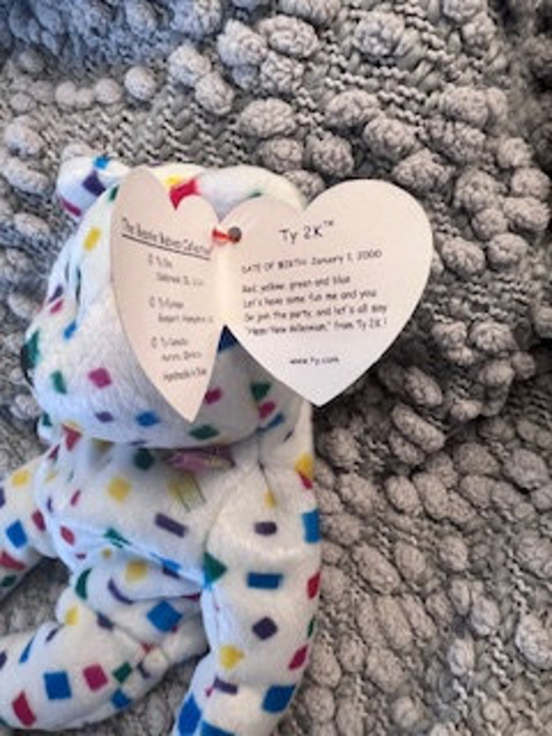 Ty 2k Beanie Baby With Errors! Rare! - Etsy