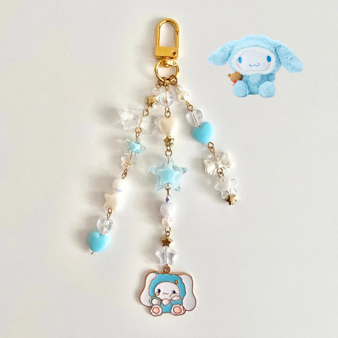 Sanrio Keychain Hello Kitty Pompompurin Pochacco Kuromi Cute Aesthetic ...