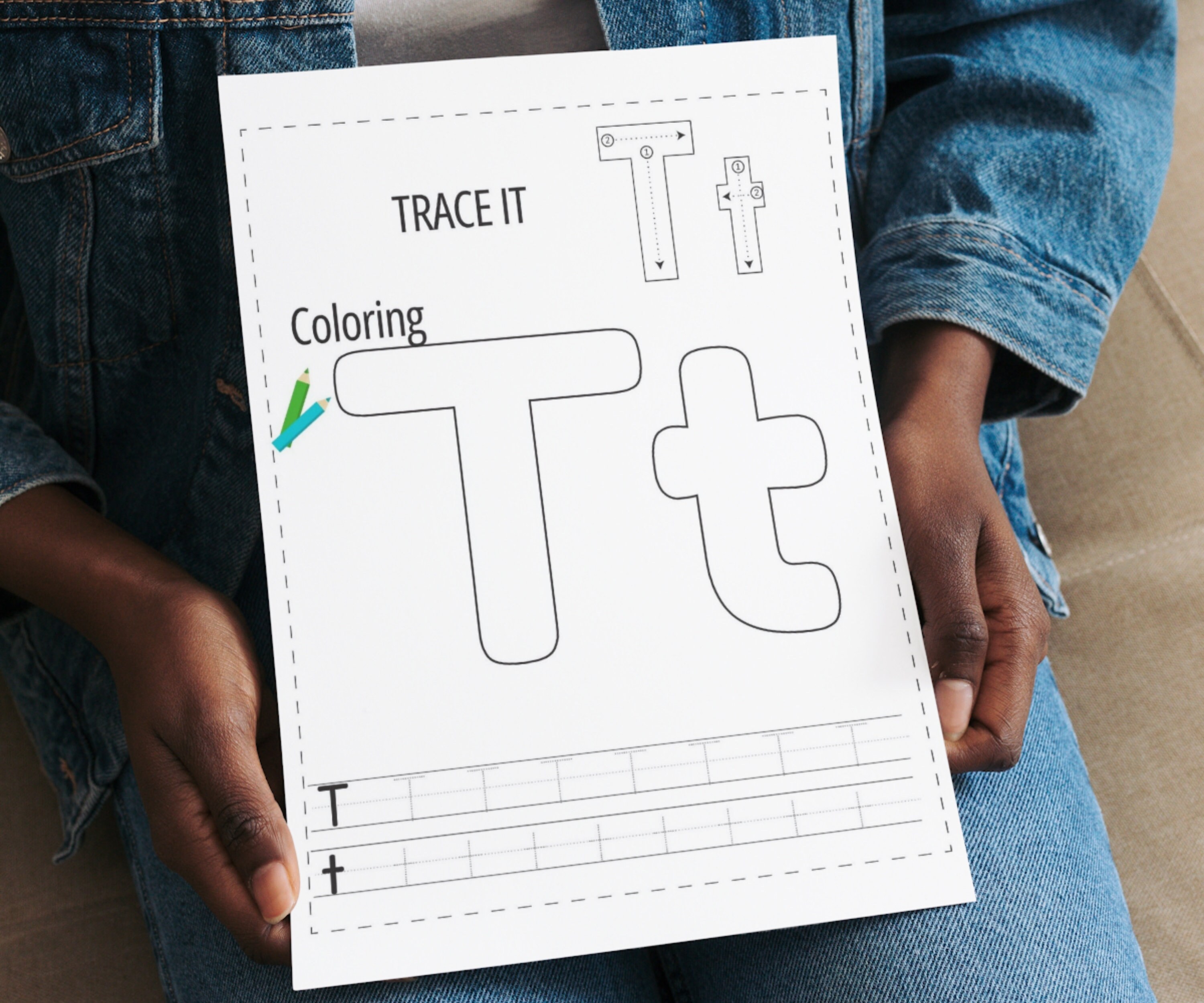 26 Printable Uppercase Alphabet Tracing Worksheets: Preschool ...