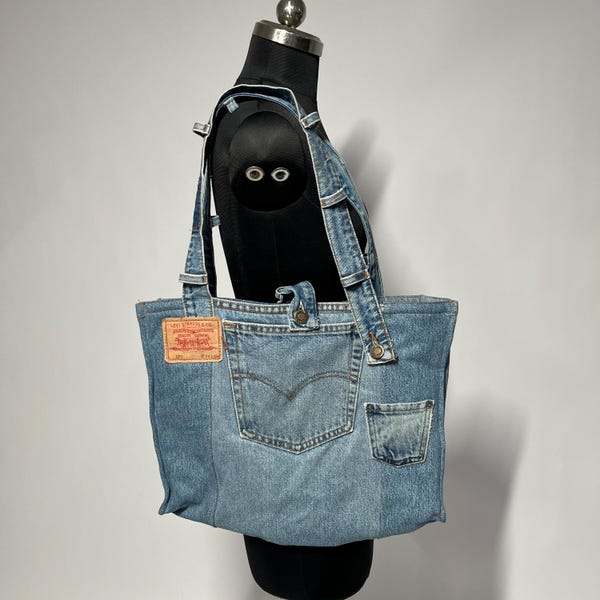 Upcycled Tote Bag - Etsy