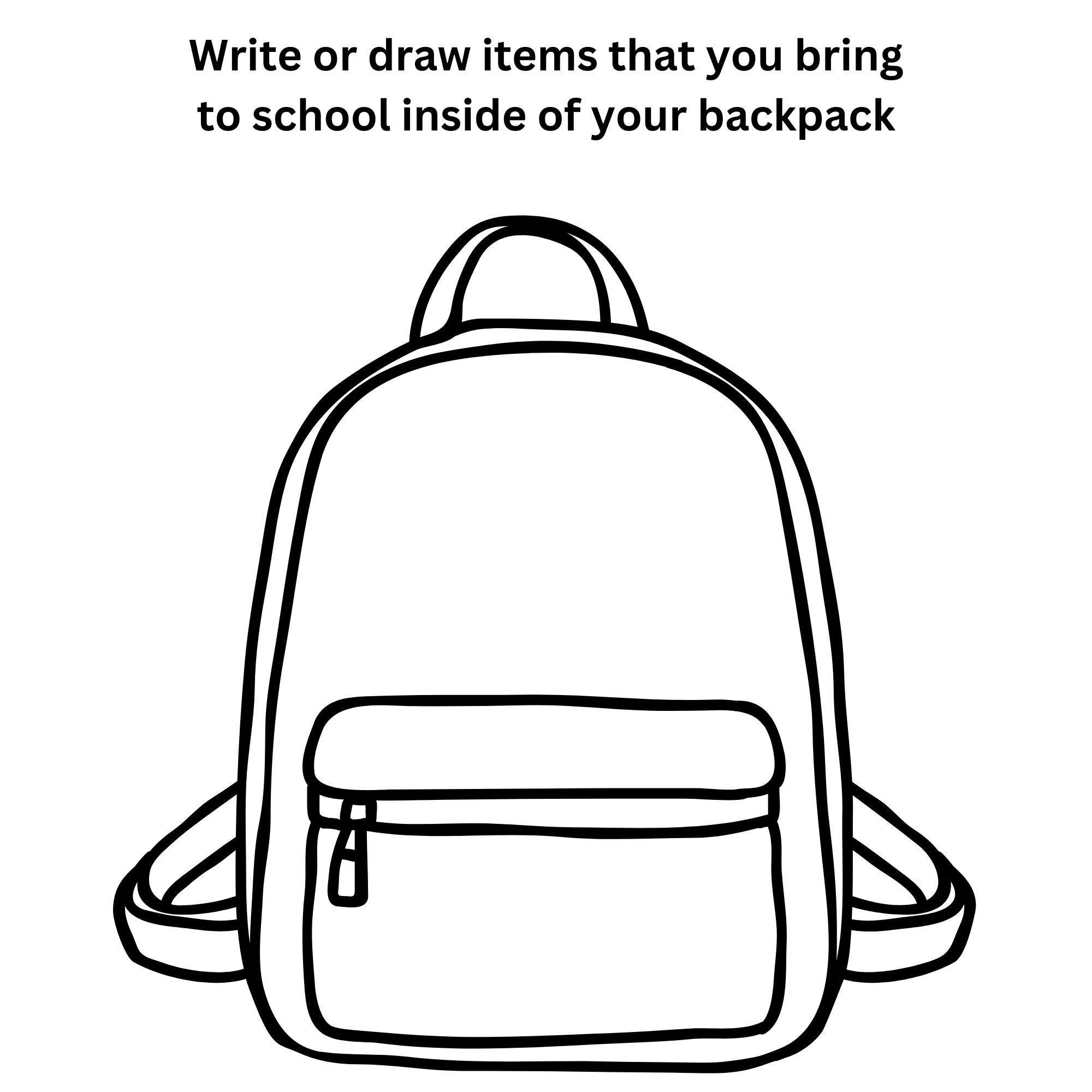 Back to School Activity Sheets 9 Digital Pages to Print. JPEG or PDF ...
