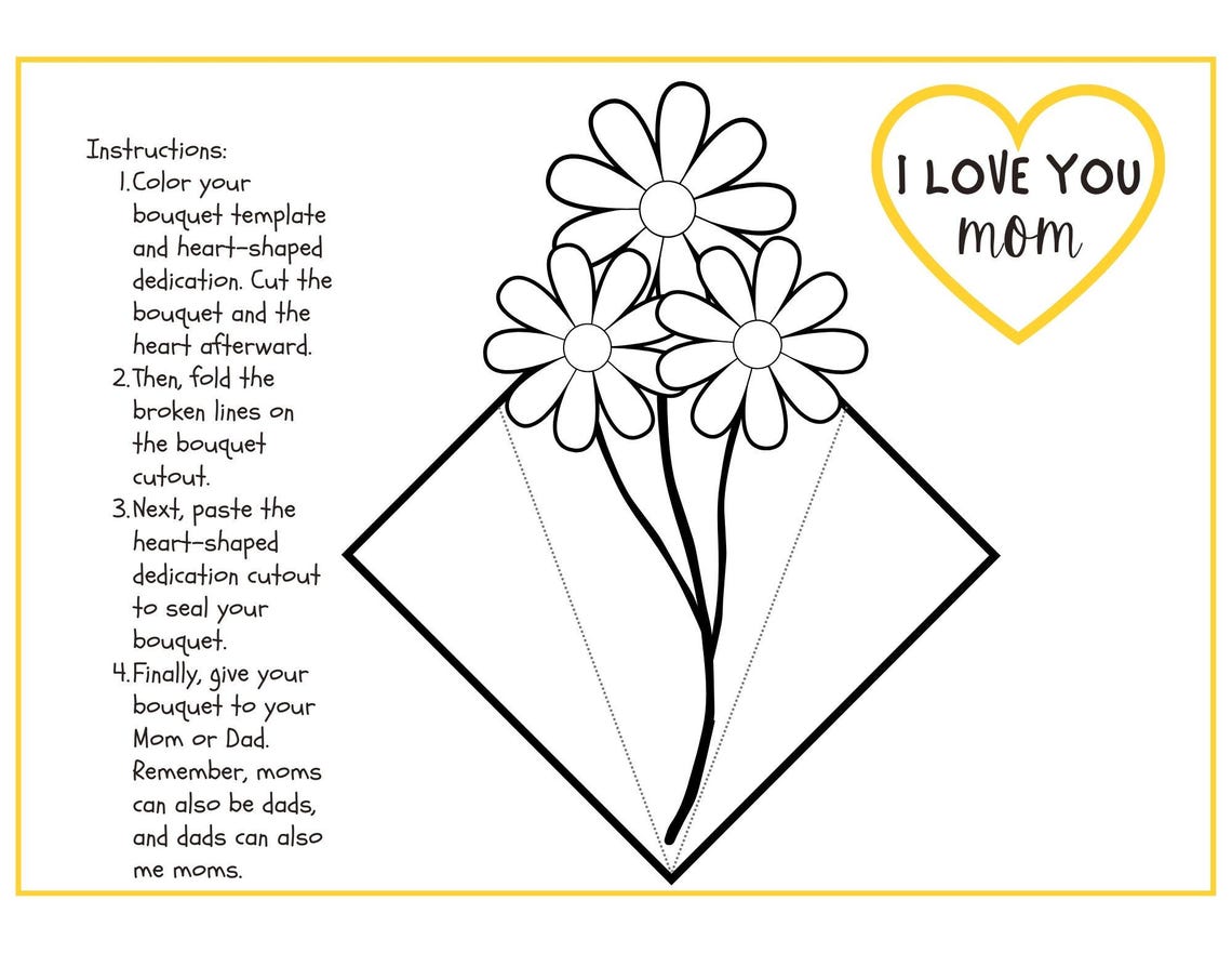 Mothers Day Worksheets, Best Mom Certificate/ Printables/ Digital ...