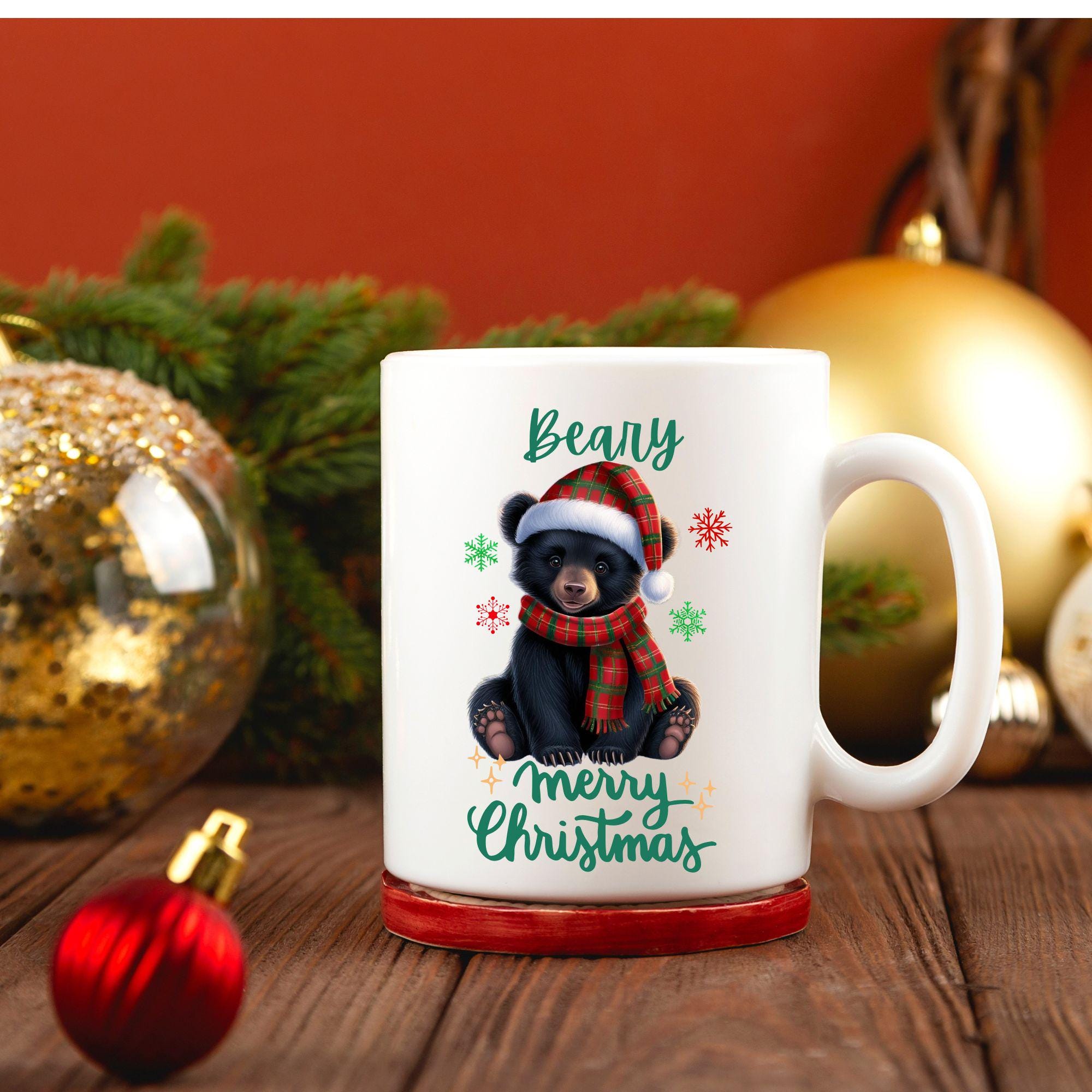 CHRISTMAS BEAR PNG, Cute Kids Bear Shirt, Holiday Bear Clip Art, Bear ...