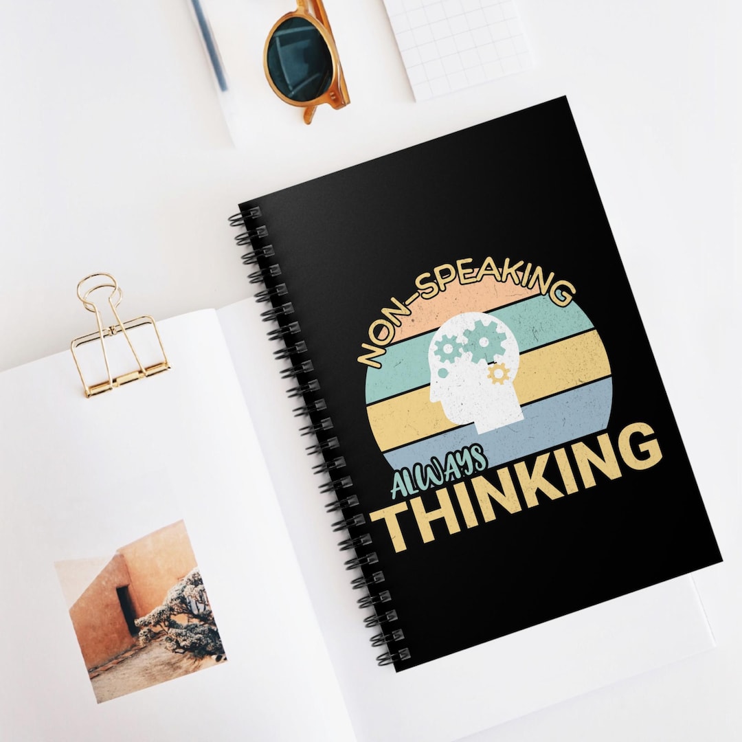 Non-speaking, Always Thinking Notebook,spellers Journal,spelling to ...