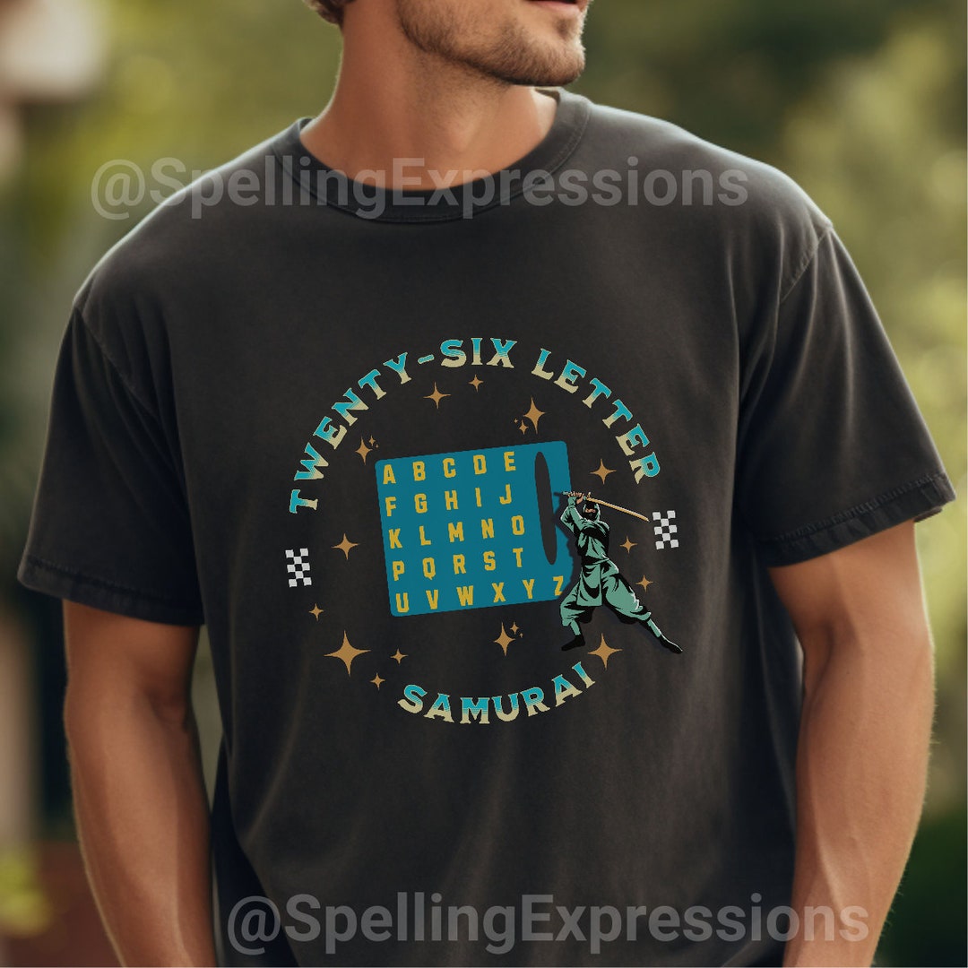 Unisex Adult 'twenty-seven Letter Samurai' Autism Pride, Autism ...