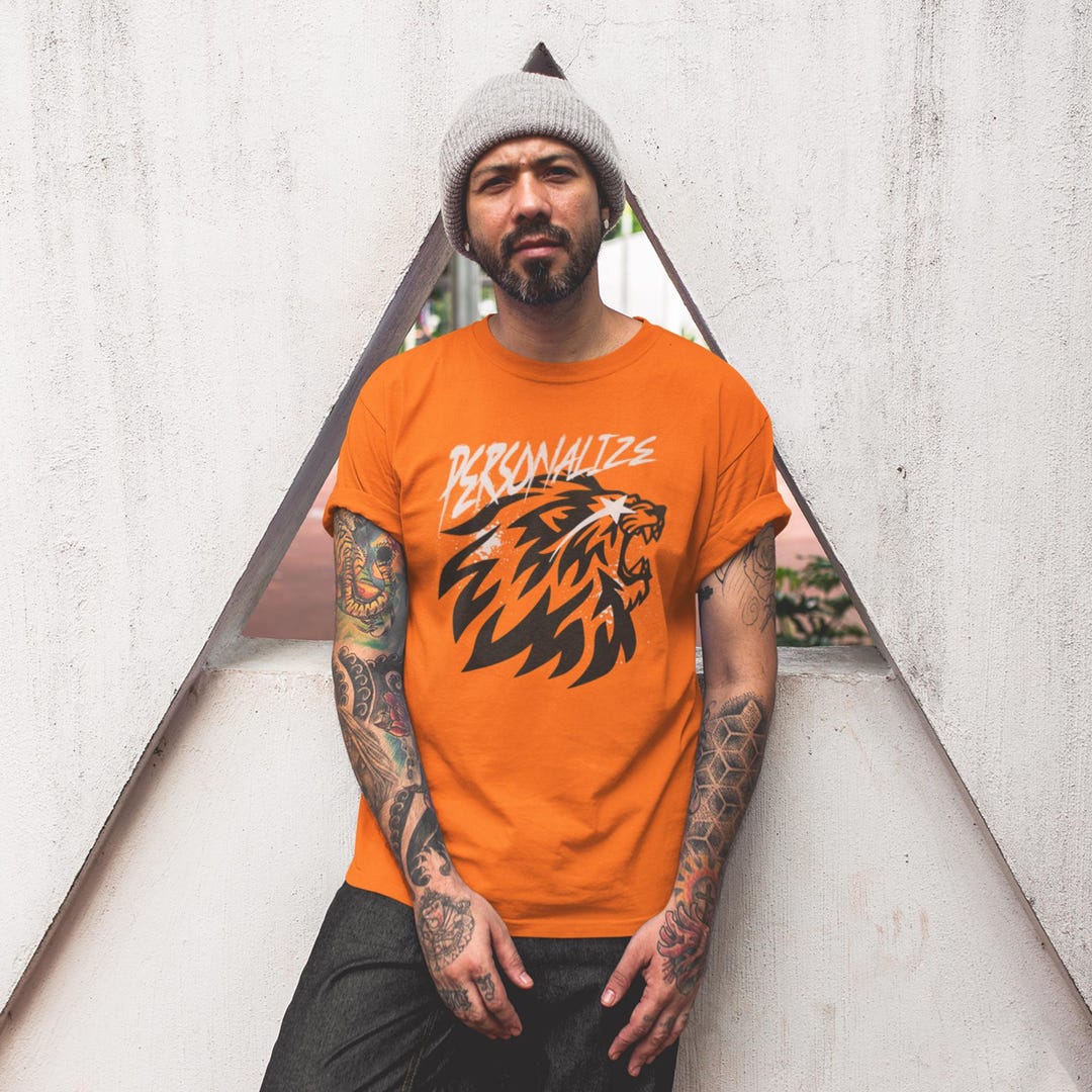 F1 Roaring Lion Tee: 'vicious' Graphic, Aggressive Style - Etsy