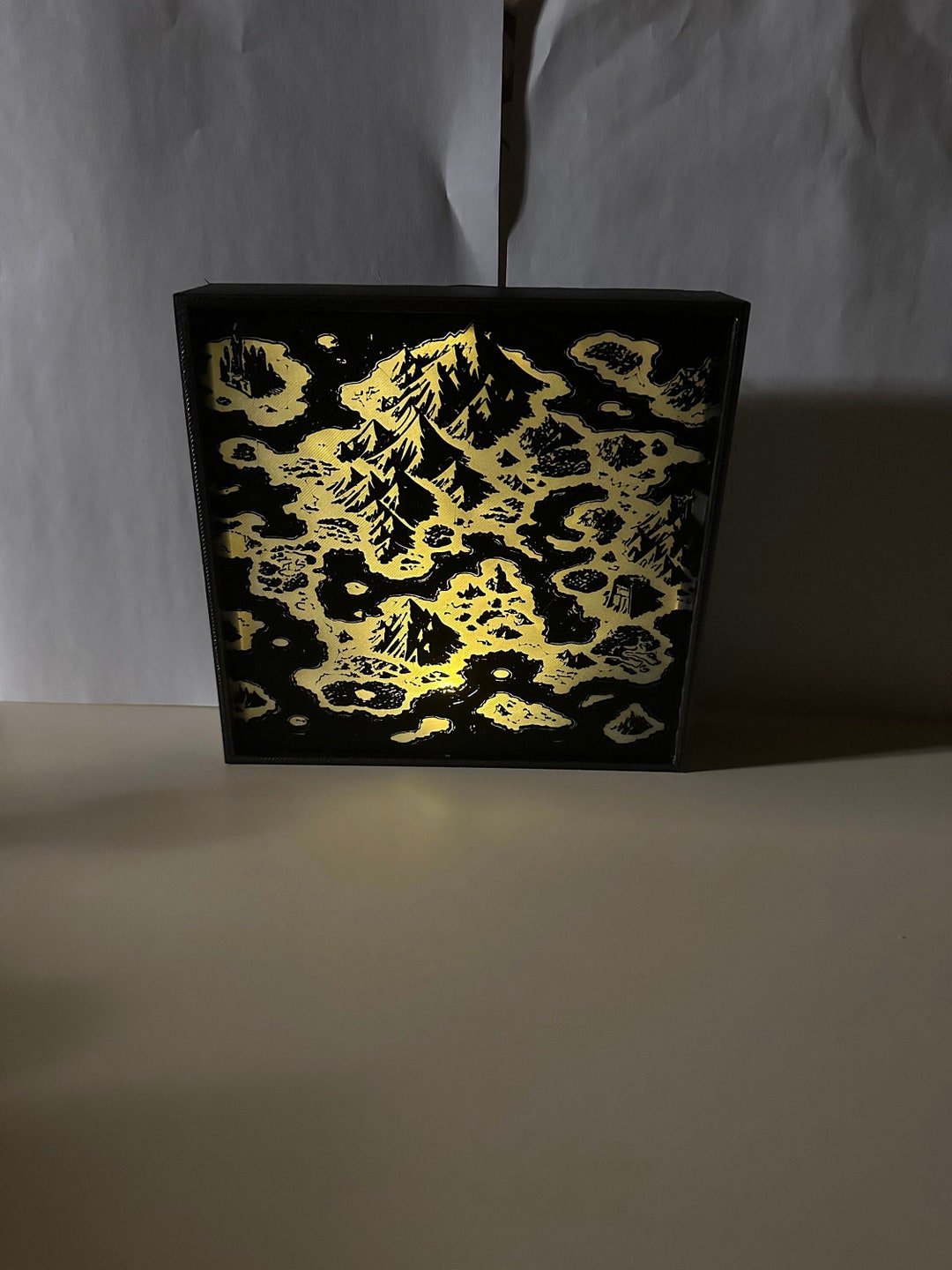 Fantasy Map Lightbox - Etsy