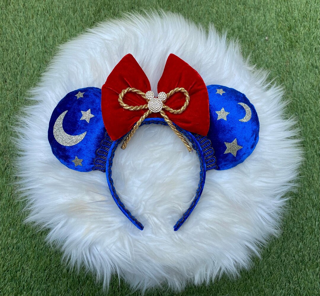 Wizard Mickey / Minnie Ears /ears Headband, Disney Princess Ears ...