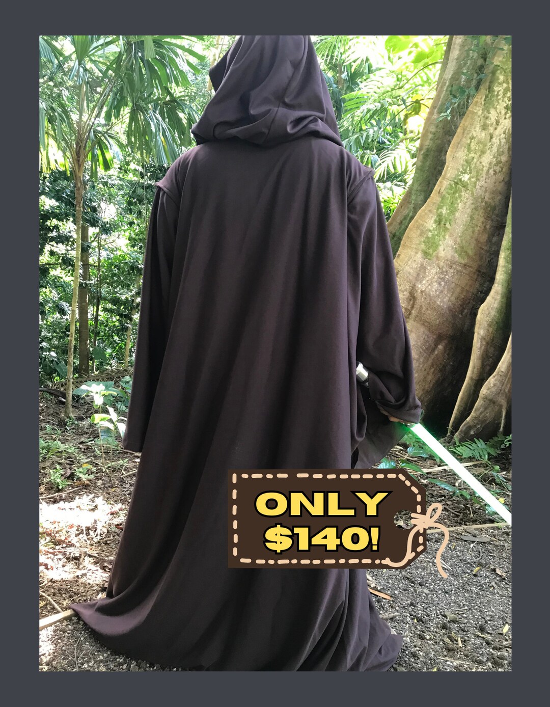 Jedi Cosplay Robe Handmade Tailored Cosplay Robe Jedi Master Robe - Etsy