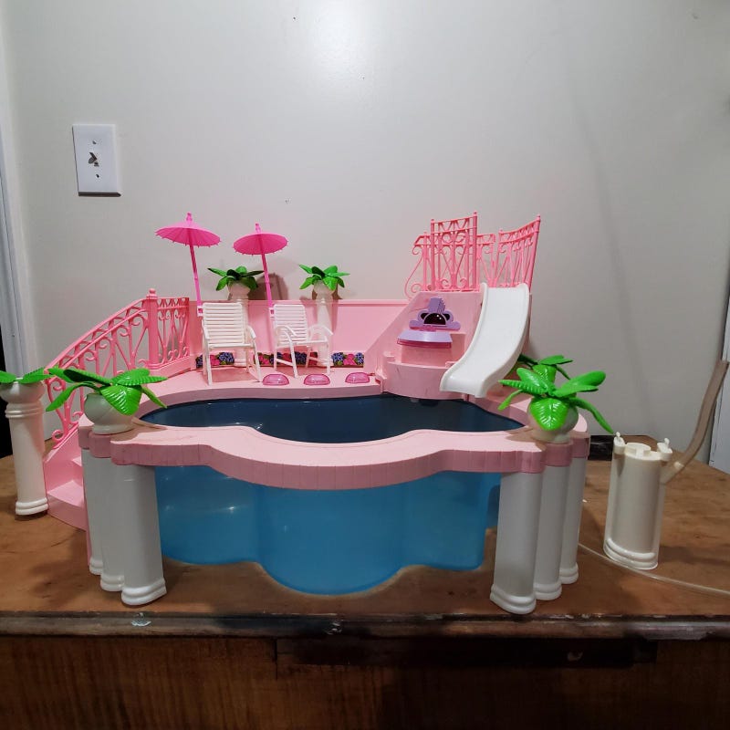 Vintage Barbie Pool - Etsy