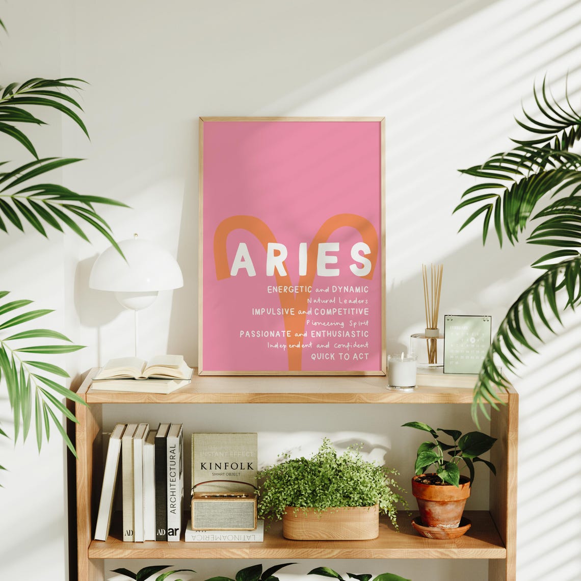 ARIES Print Zodiac Poster Star Sign Wall Art Aries Wall Art Trendy ...