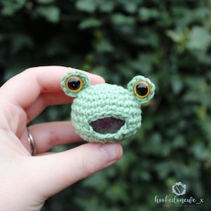 Crochet Pattern: Croaker the Frog Crochet Stressball (low Sew) - Etsy
