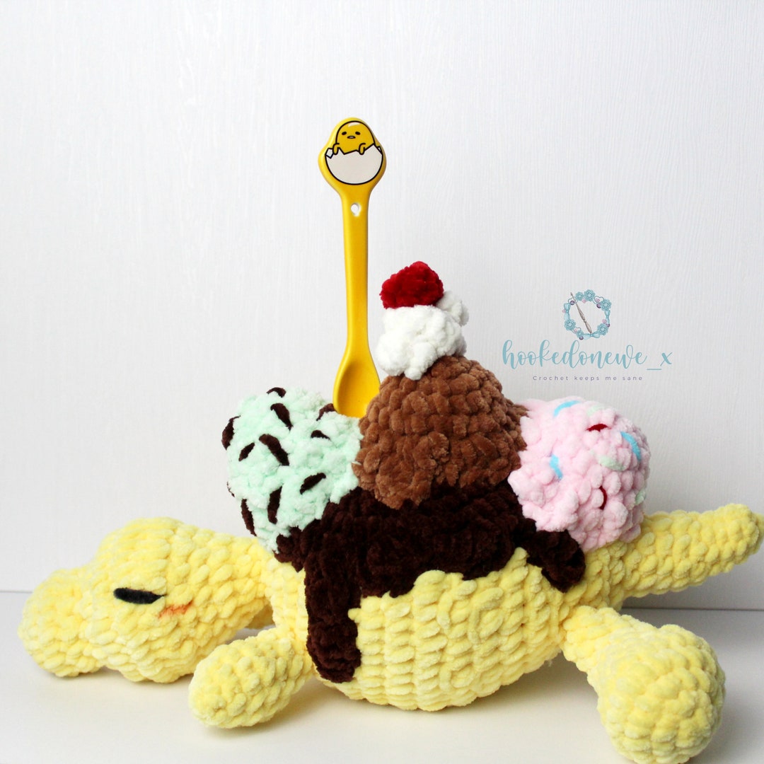 Crochet Pattern: Bananasaurus Split - Etsy