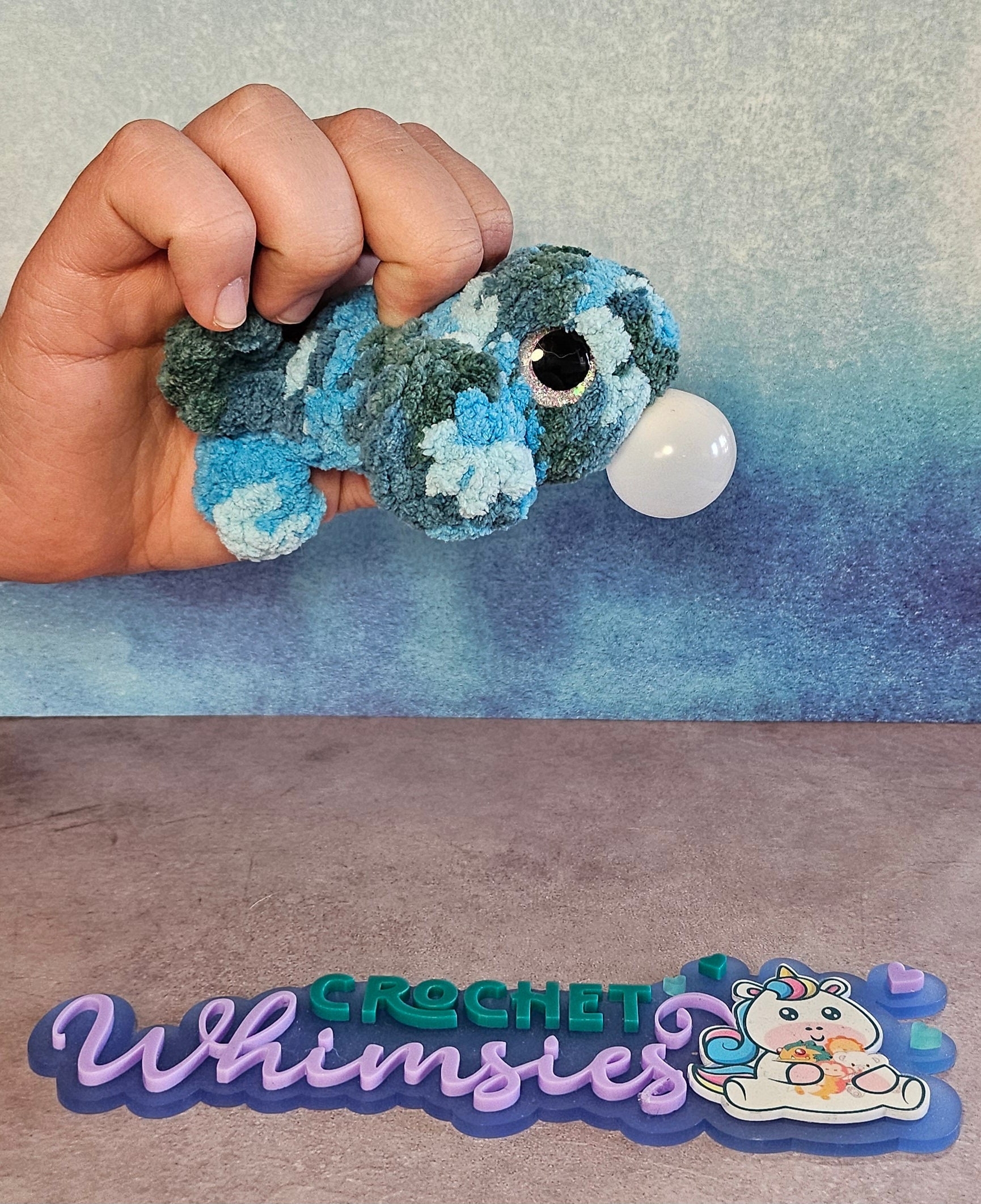 MADE TO ORDER ** Crochet Fidget Fish - Etsy