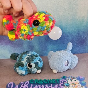 MADE TO ORDER ** Crochet Fidget Fish - Etsy