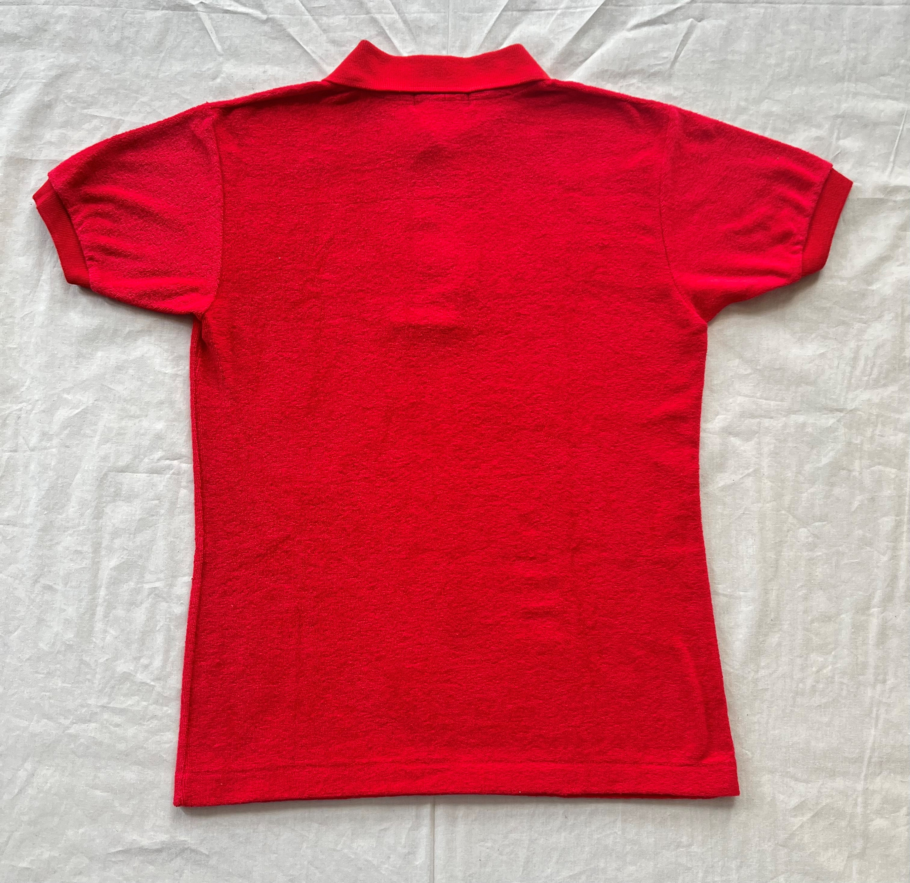 Childrens Red Izod Lacoste Terry Cloth Polo Shirt - Etsy