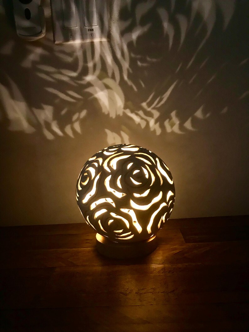 Rose Energy Light Ball - Etsy