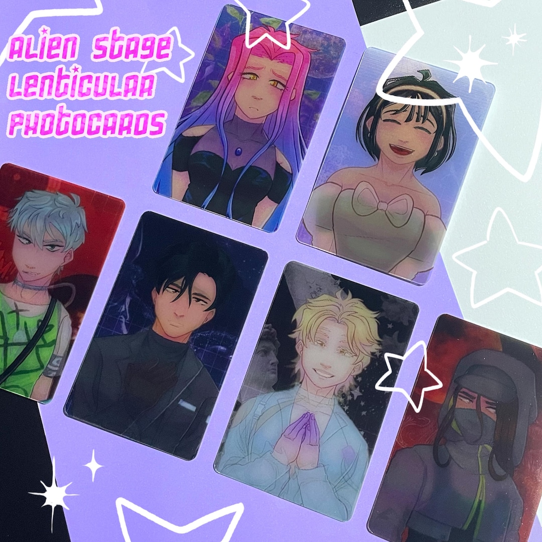 Alien Stage Lenticular Photocards - Etsy