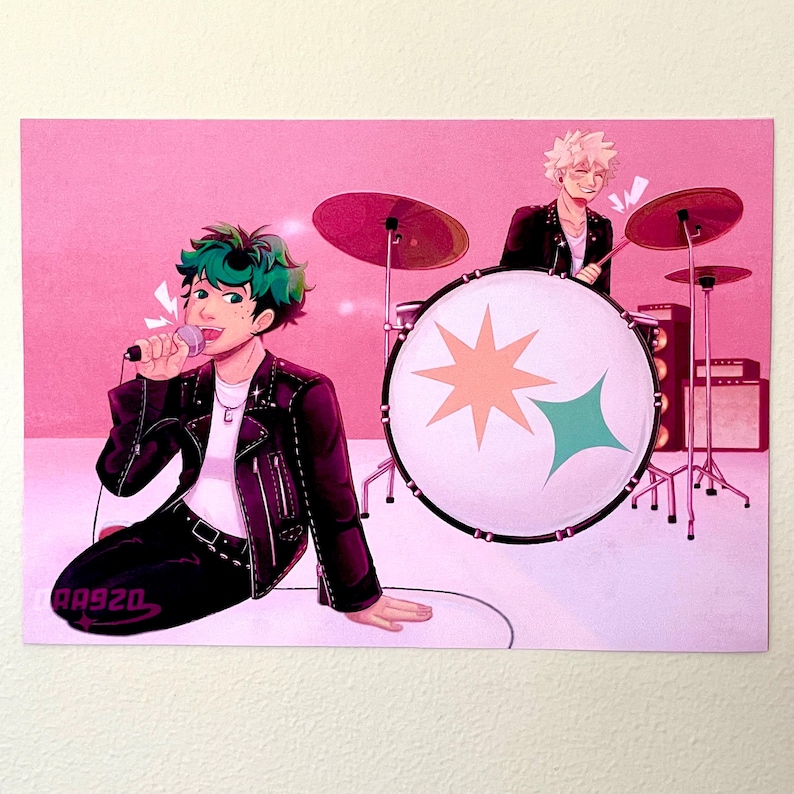 BKDK [my Hero Academia] Prints - Etsy