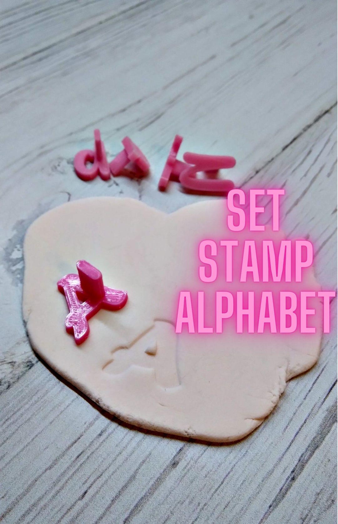 Alphabet Letter Stamp Set - Etsy