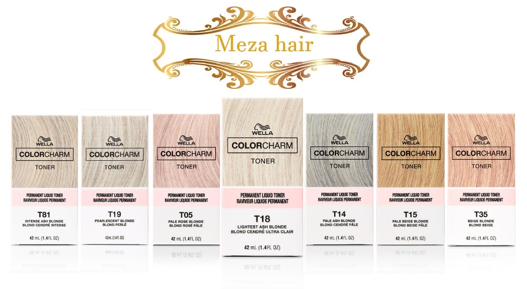 Wella Color Charm T18 Several TONER Options Available 050, T05, T14 ...