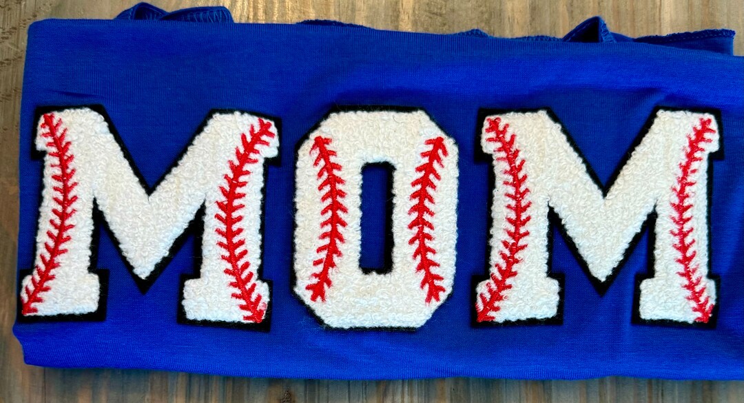 Moms on Deck Mom Chenille Patch Baseball Tank Top - Etsy