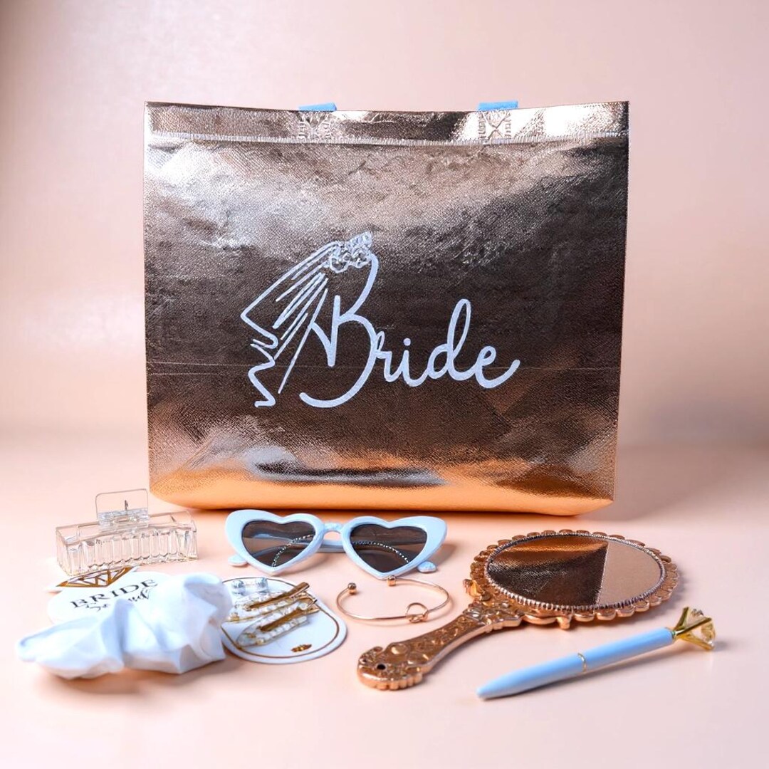 Bride & Team Bride Gift Bags – Bridal Party Favors - Etsy