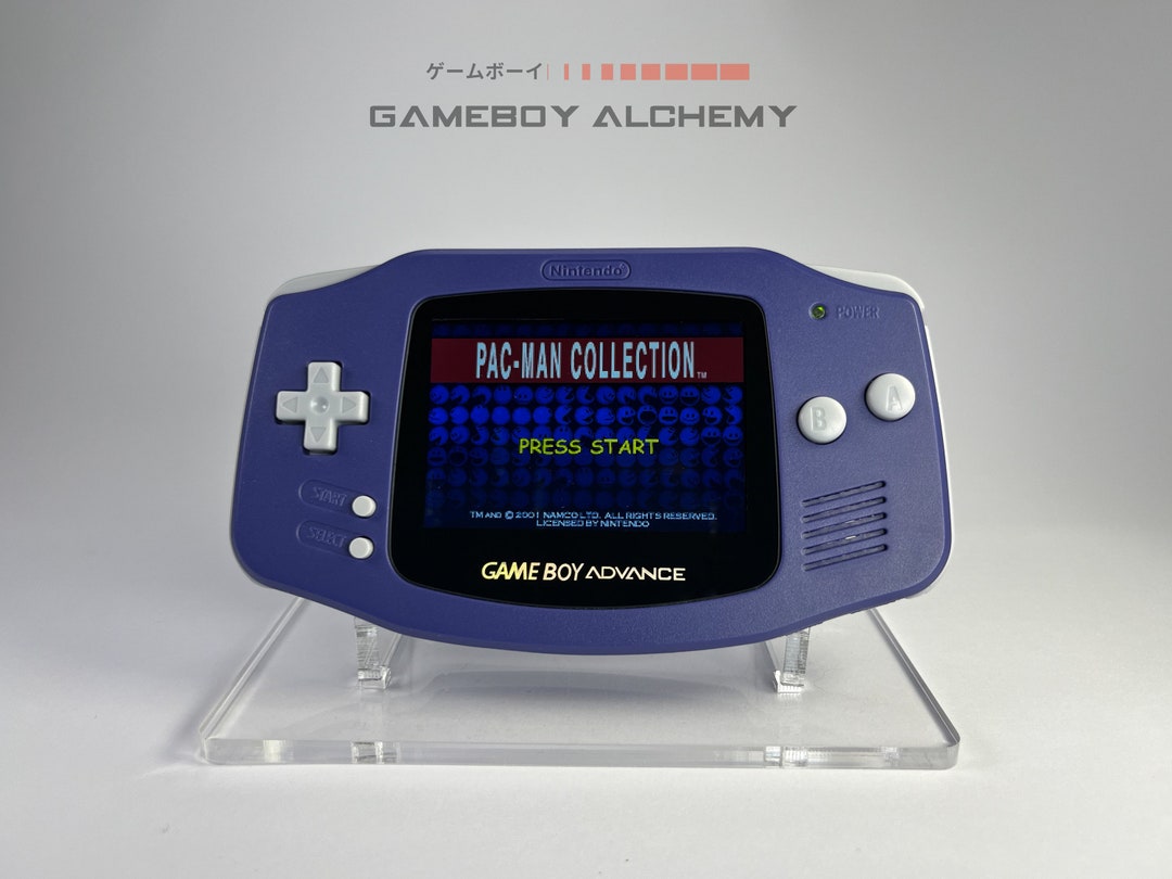 Gameboy Advance V5 Modded Nintendo GBA Backlit IPS Screen OSD Menu ...