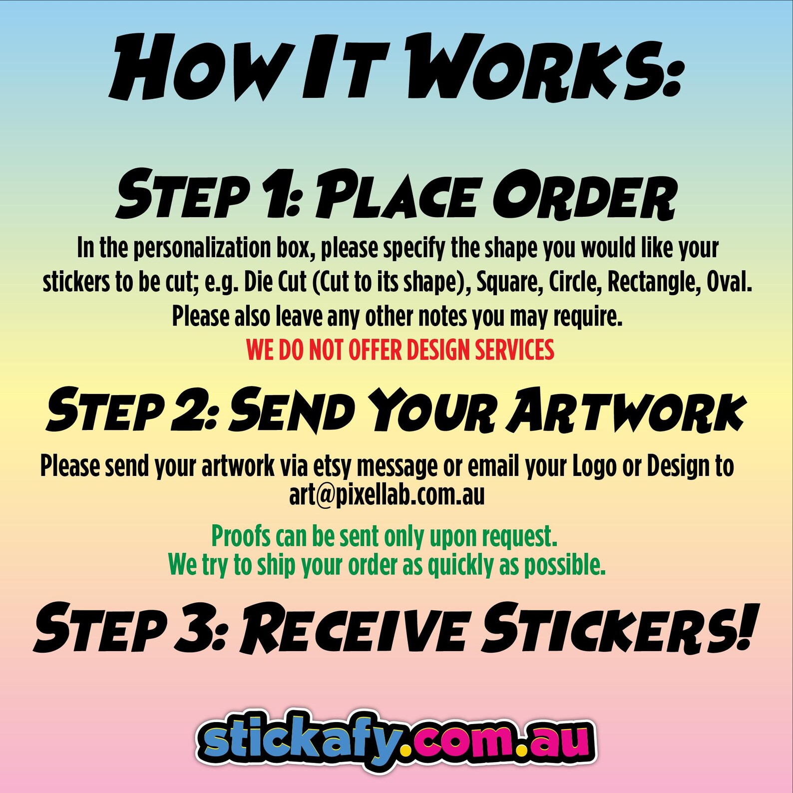 Custom Vinyl Stickers / Die Cut Stickers / Logo Stickers / Business ...