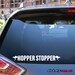 Hopper Stopper Sticker Waterproof Vinyl Sticker Aussie Funny Meme Bogan ...