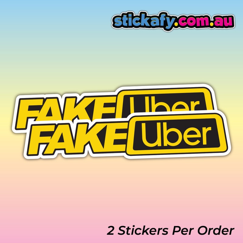 Fake Taxi Sticker for Car - Etsy